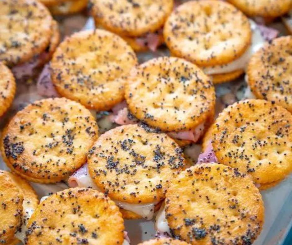 Ritz Cracker Party Sandwiches: Irresistible Bite-Sized Delights - EASY ...